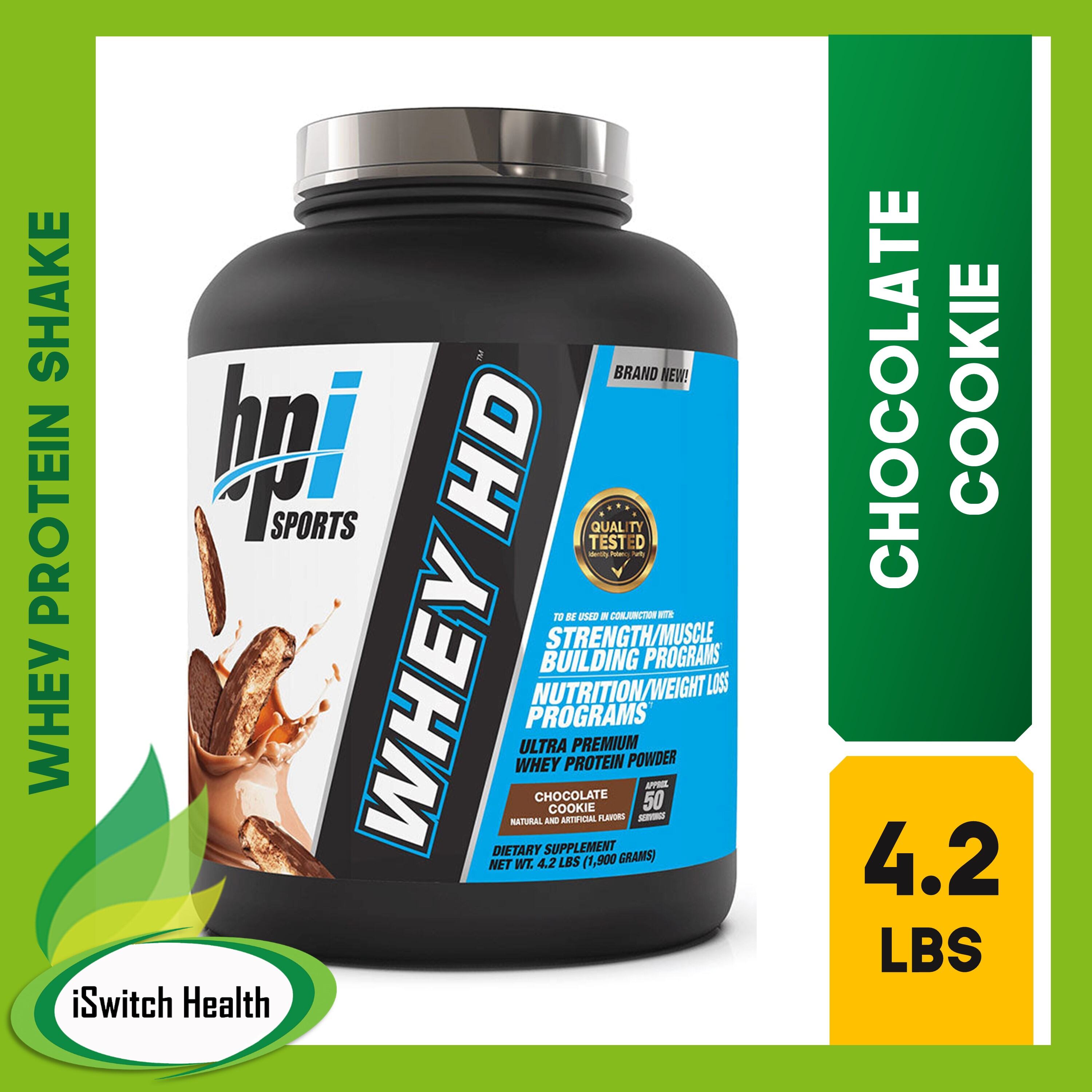 BPI Sports Whey-HD - 4.lbs ULTRA PREMIUM WHEY PROTEIN POWDER