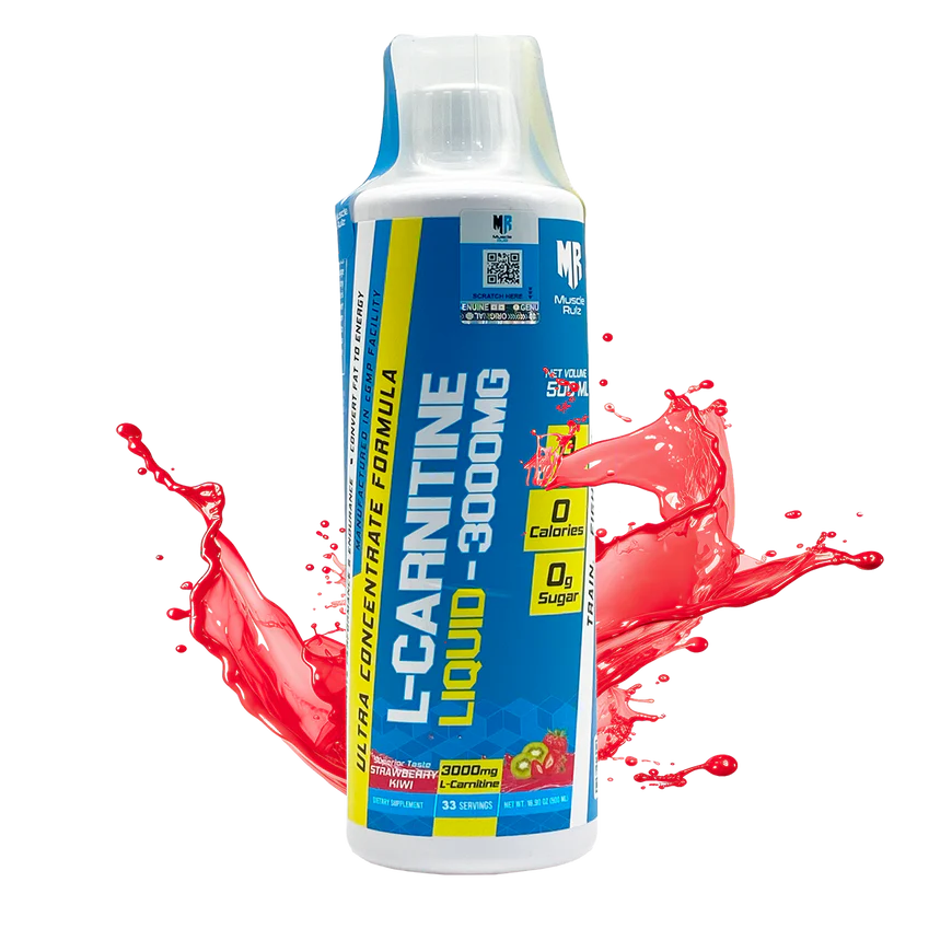 Muscle Rulz L-Carnitine Liquid - 3000mg - 32 Servings